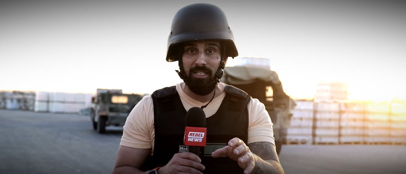 Avi Yemini and Rukshan Fernando are on the ground in Gaza! - Rebel News