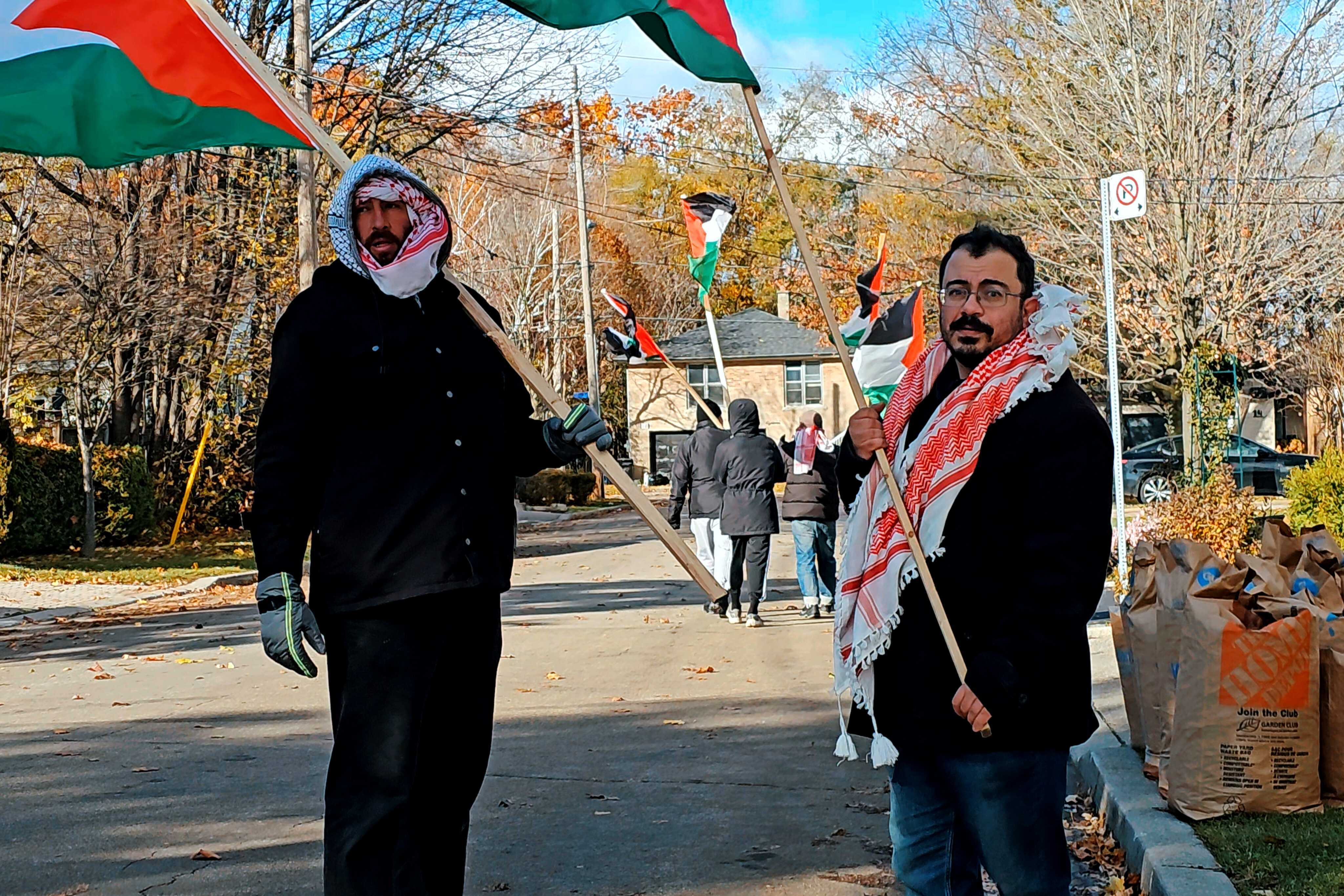 BREAKING: Anti-Israel protestors march through Toronto Jewish ...