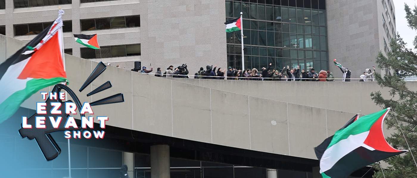 Latest attack on Canadian identity: Palestinian flag raising - Rebel News