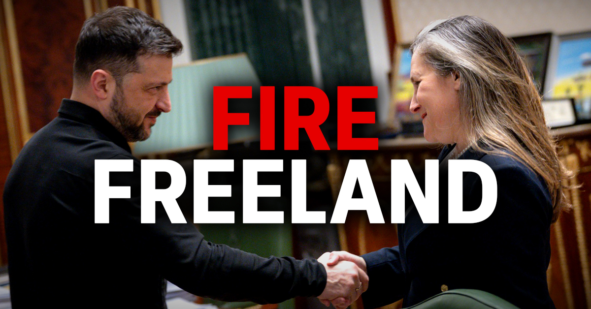 Fire Chrystia Freeland! - Rebel News