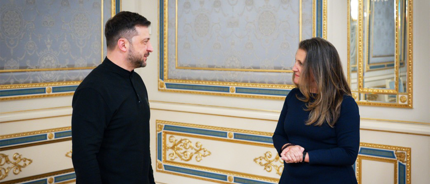 Freeland siphoned billions of Canadian tax dollars to Ukraine, now she ...