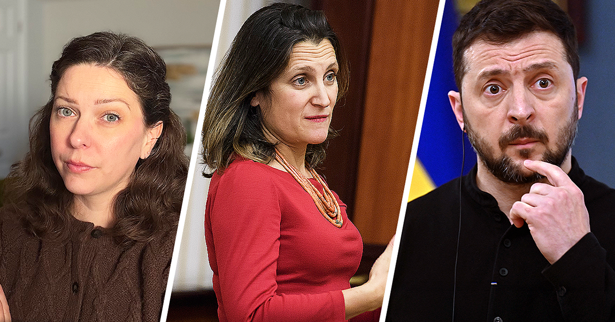 Freeland siphoned billions of Canadian tax dollars to Ukraine, now she ...