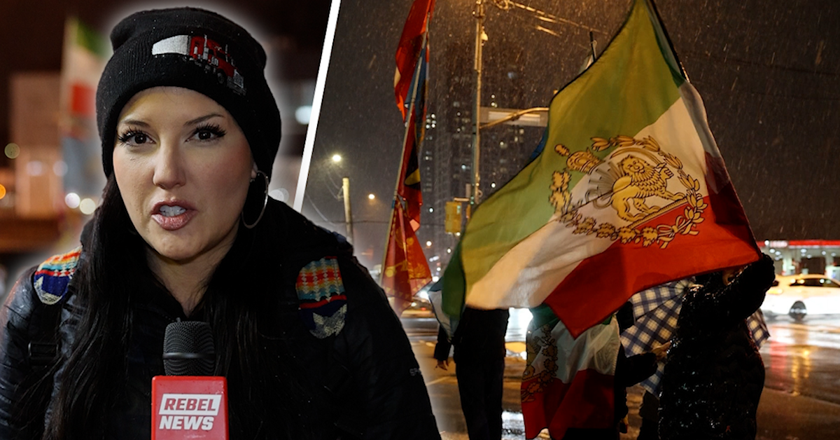 toronto rally for iranian revolution - Rebel News