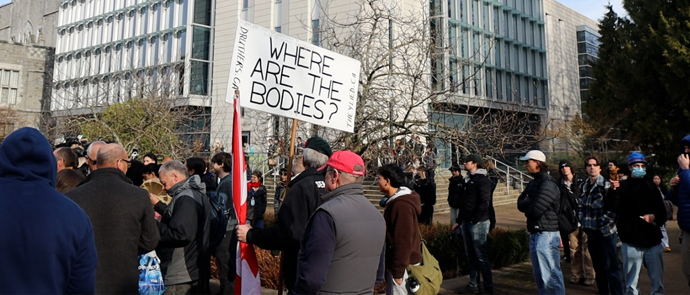Free speech under siege at UBC as angry protesters block debate on ...