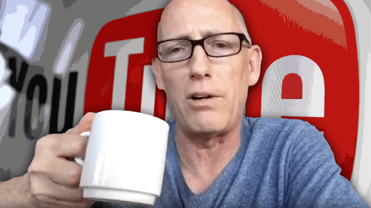 YouTube takes down Scott Adams video criticizing Democrats - Rebel News
