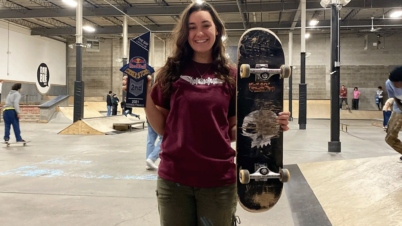 'I am done being silent': Female skateboarding champ condemns inclusion ...