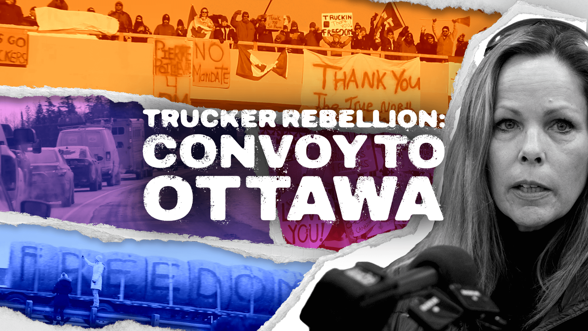 Trucker Rebellion: Convoy to Ottawa - Rebel News