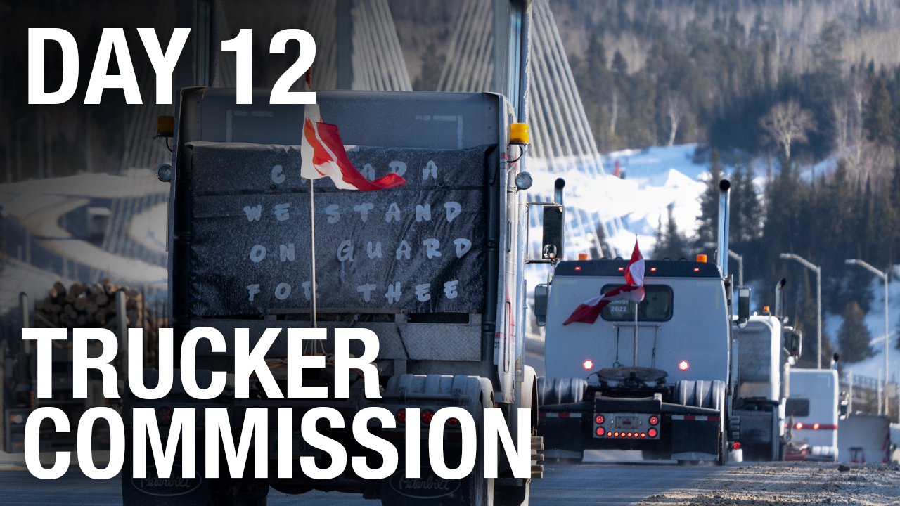 WATCH LIVE: Day 12 Public Order Emergency Commission - Rebel News