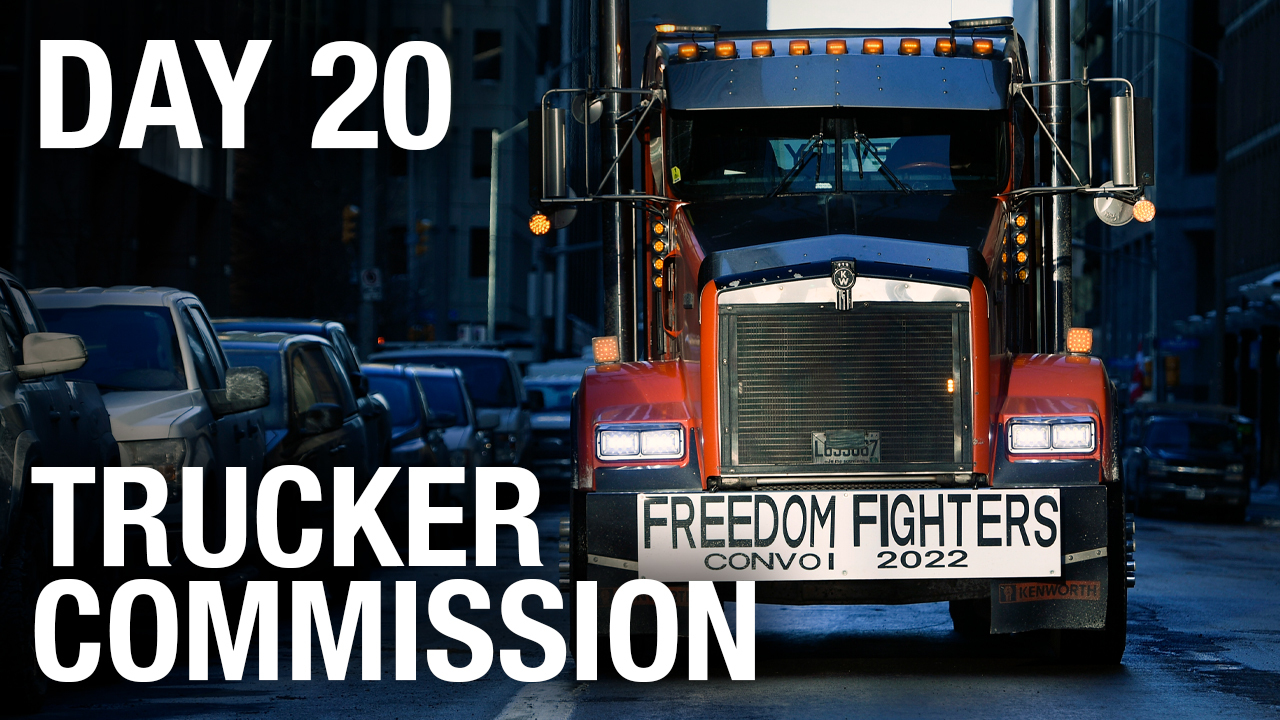 WATCH LIVE: Day 20 Public Order Emergency Commission - Rebel News