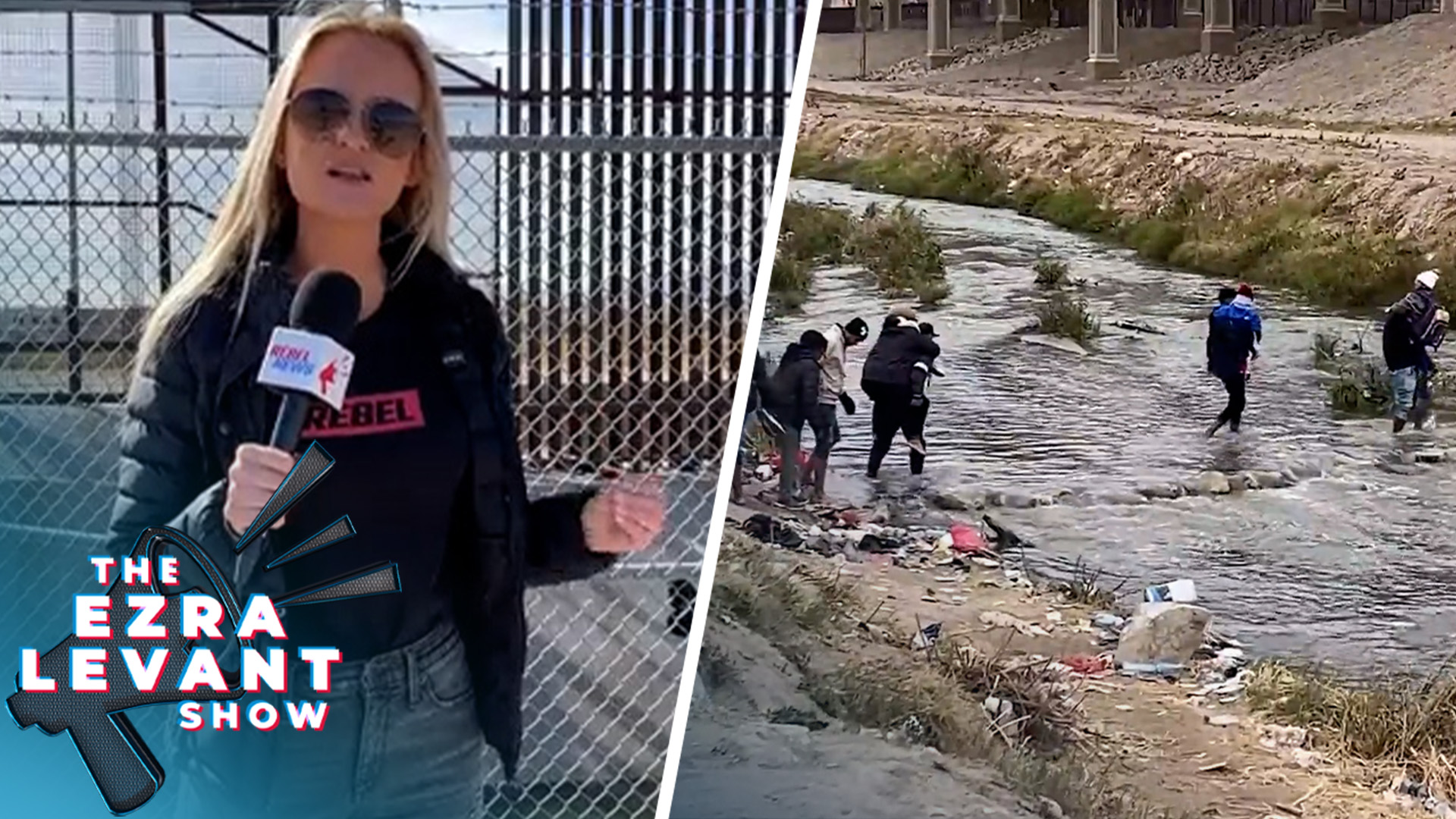 Rebel reporter details shocking scenes at US southern border with Ezra ...