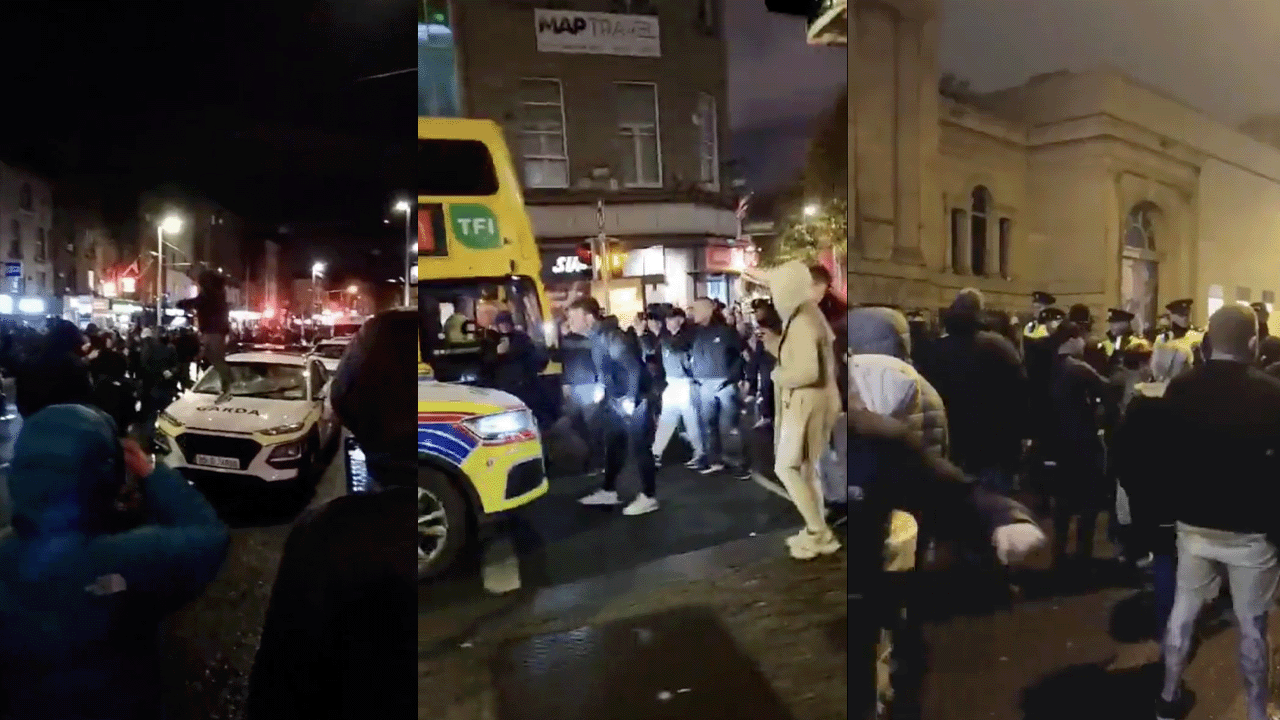 Protests break out in Dublin after stabbing attack near Dublin school ...