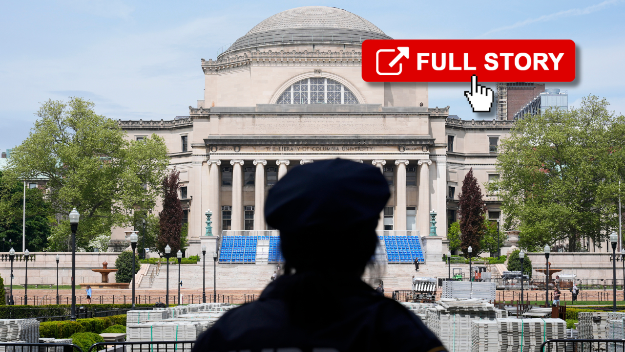 Columbia University cancels main graduation ceremony due to protests ...