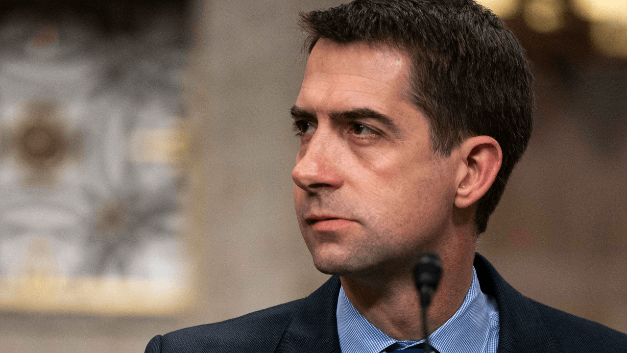 Sen. Tom Cotton accuses Biden of a 'de facto arms embargo' on Israel ...
