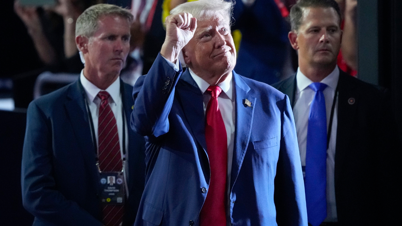 Trump makes defiant appearance at GOP convention following ...