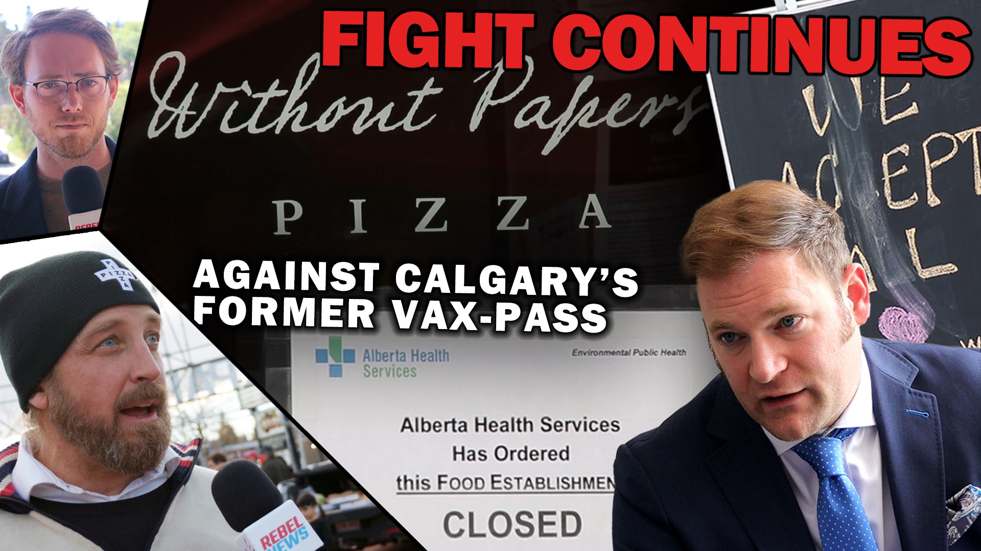 Without Papers Pizza back in court over Calgary Vaccine Passport Bylaw ...