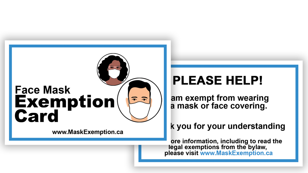 Mask Exemption All Cities - Rebel News