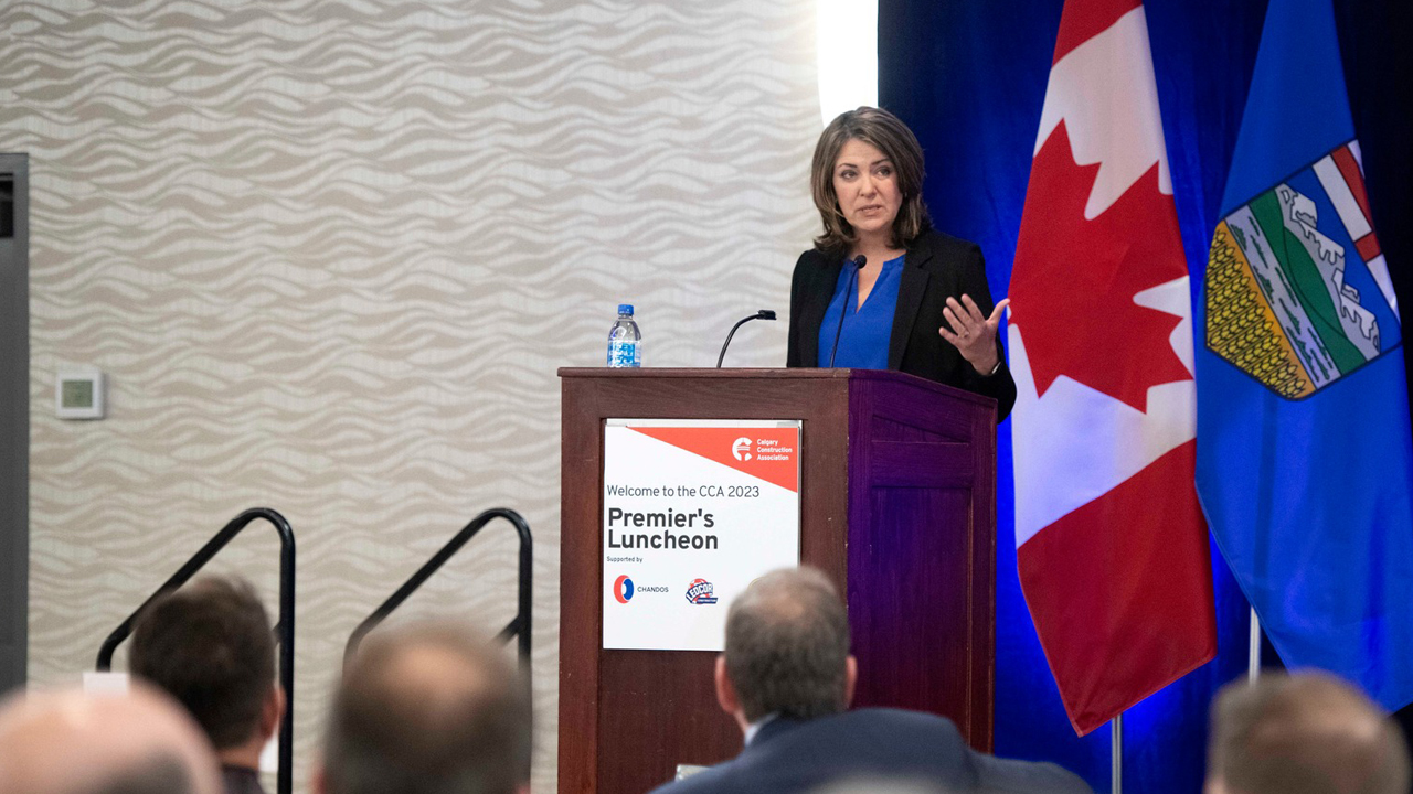 Alberta Premier Danielle Smith stands her ground when asked to condemn ...