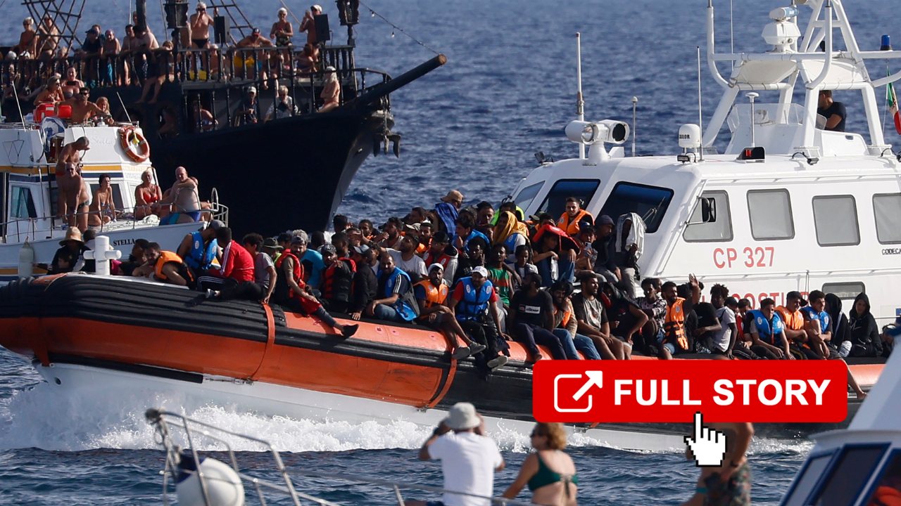 Surge in illegal immigration overwhelms Italy's Lampedusa, raising ...