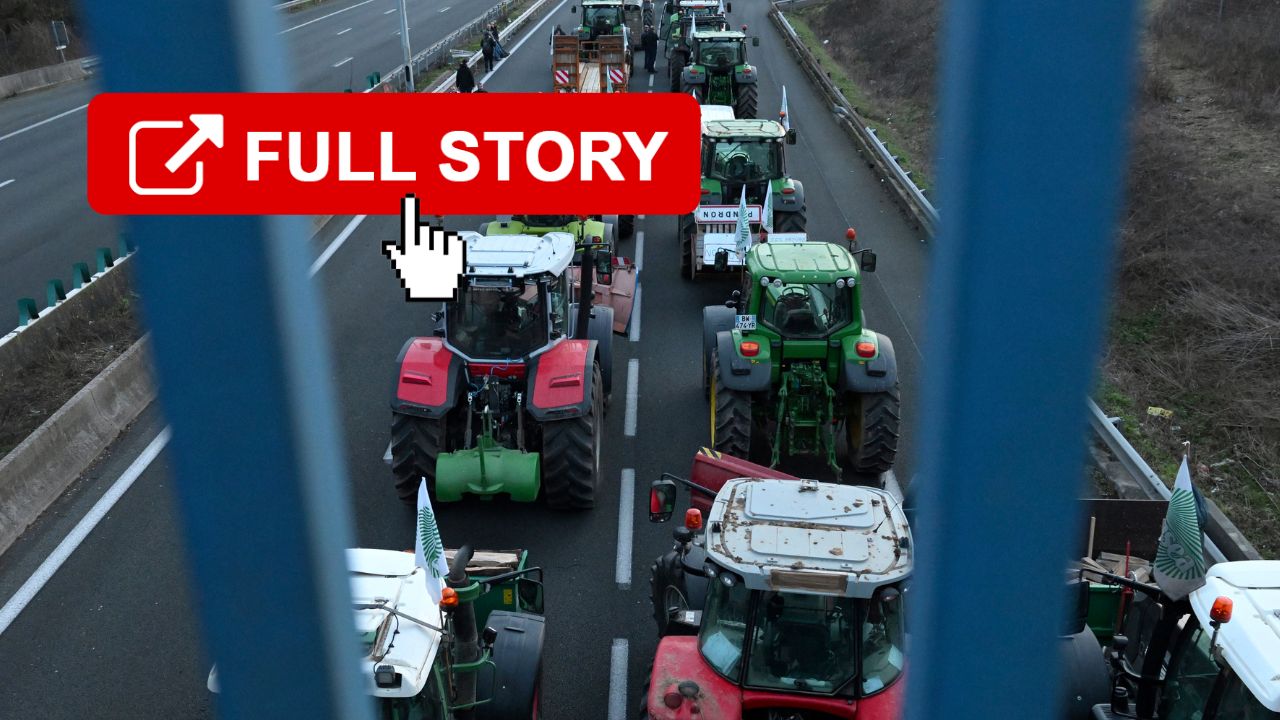 French farmers escalate protests, prompting massive security response ...