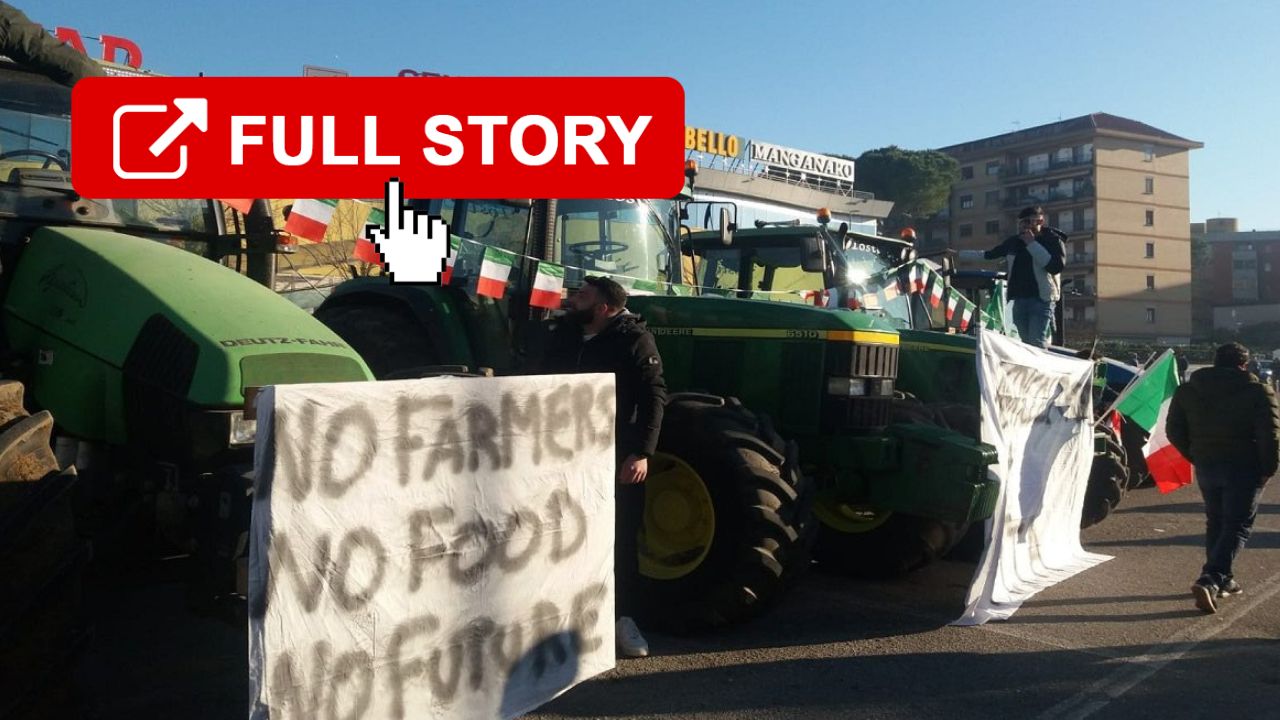 Belgian farmers block major roadway as protests continue to grow ...