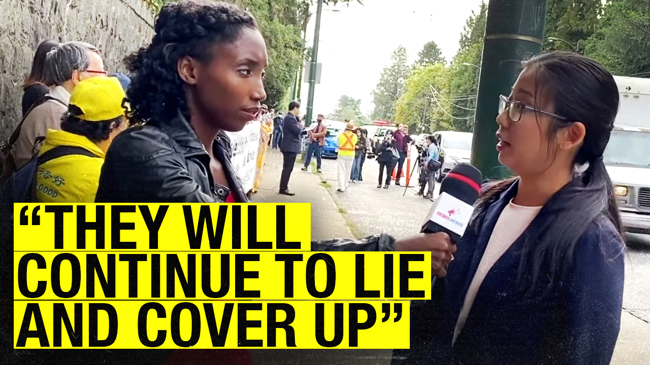 “End the Chinese Communist Party” | Protesters rally in Vancouver to ...