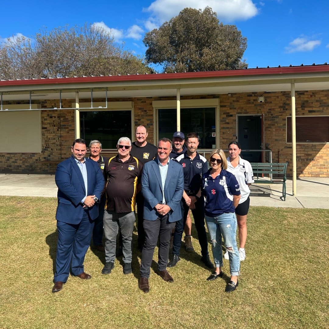 Peterson Reserve Facility Upgrade - Tim Wilson MP