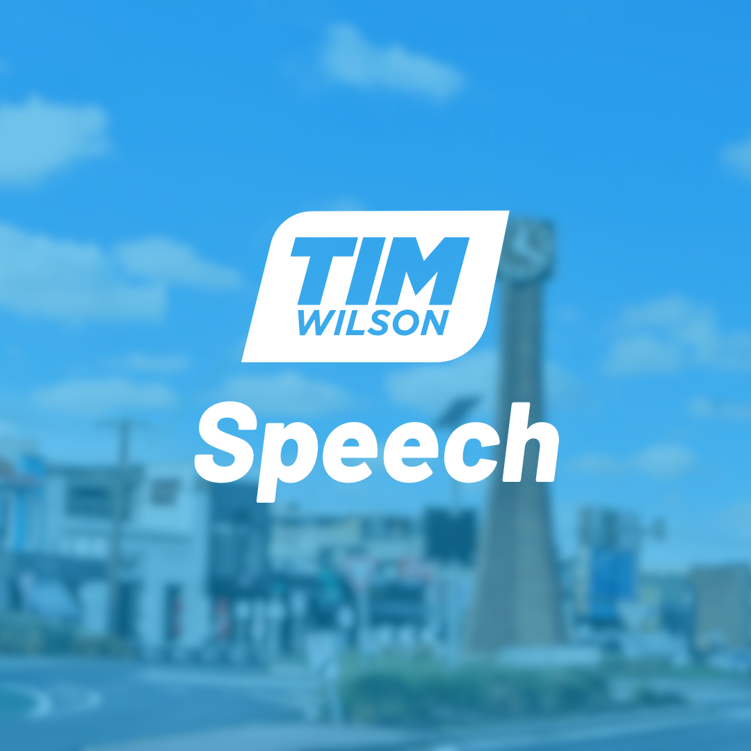 Address to the HR Nicholls National Conference - Tim Wilson MP