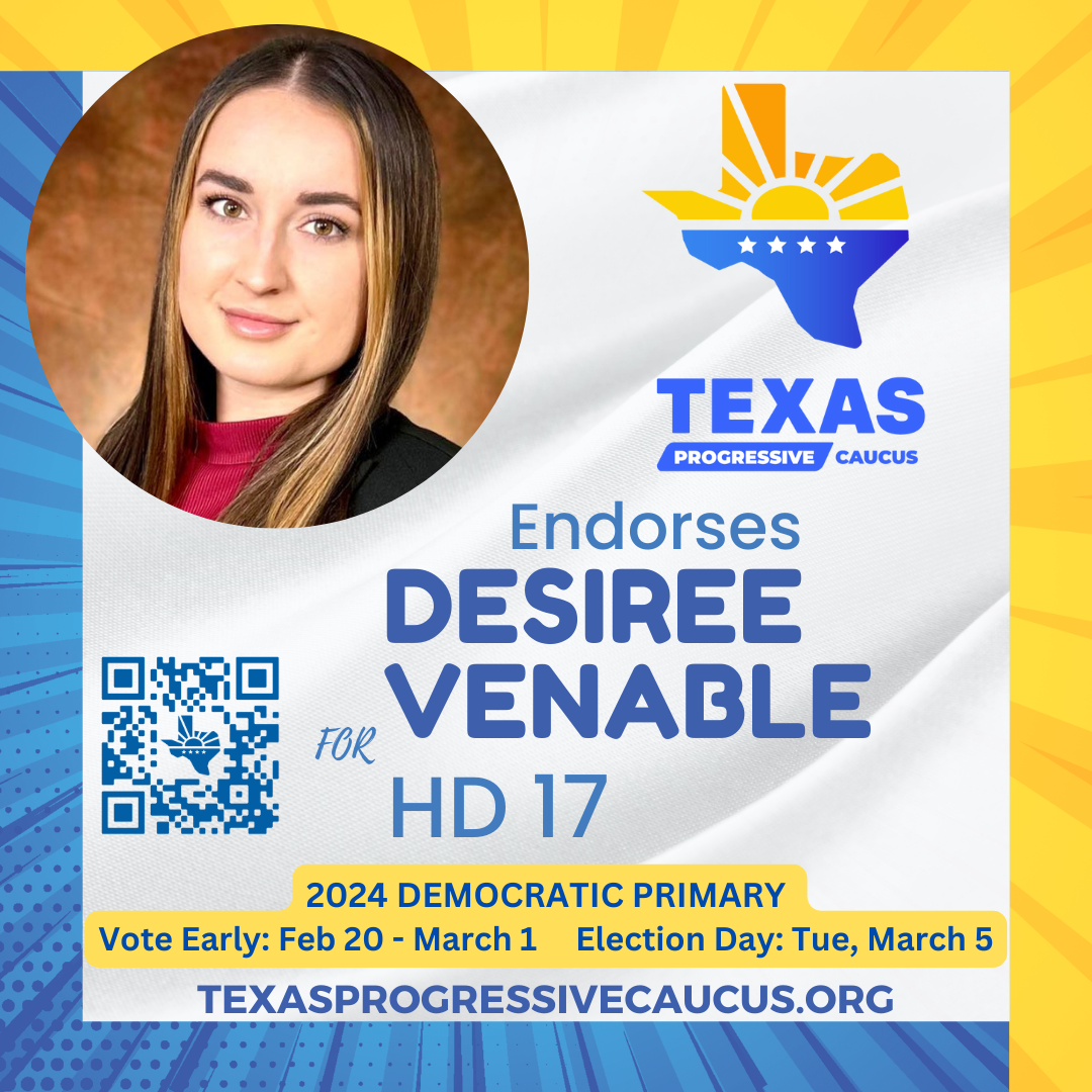 Endorsements - Texas Progressive Caucus