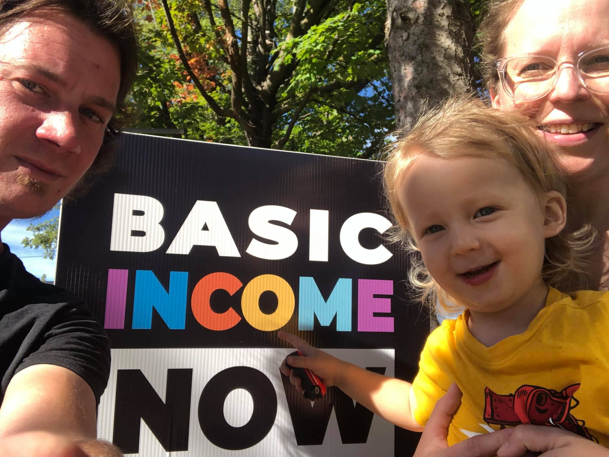Order a Lawn Sign - Basic Income Now