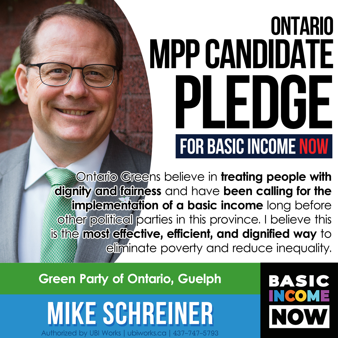 Ask Ontario Party Leaders to sign the Pledge for Basic Income