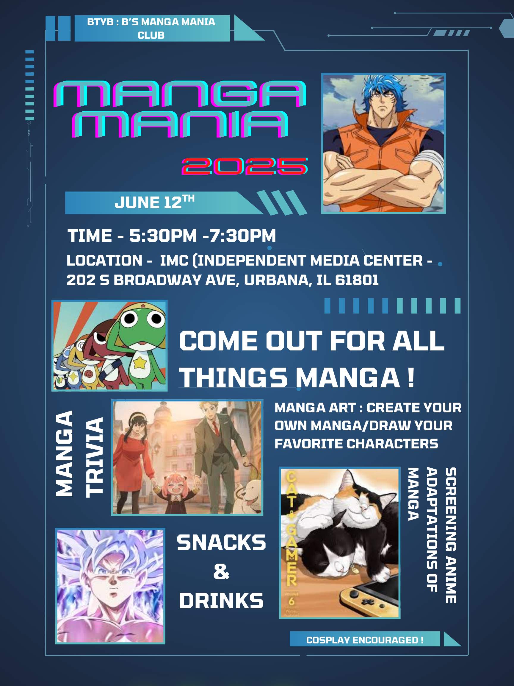 Manga Mania - UCIMC: the Urbana-Champaign Independent Media Center