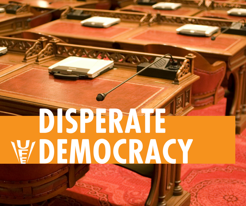 Disperate Democracy - United for a Fair Economy