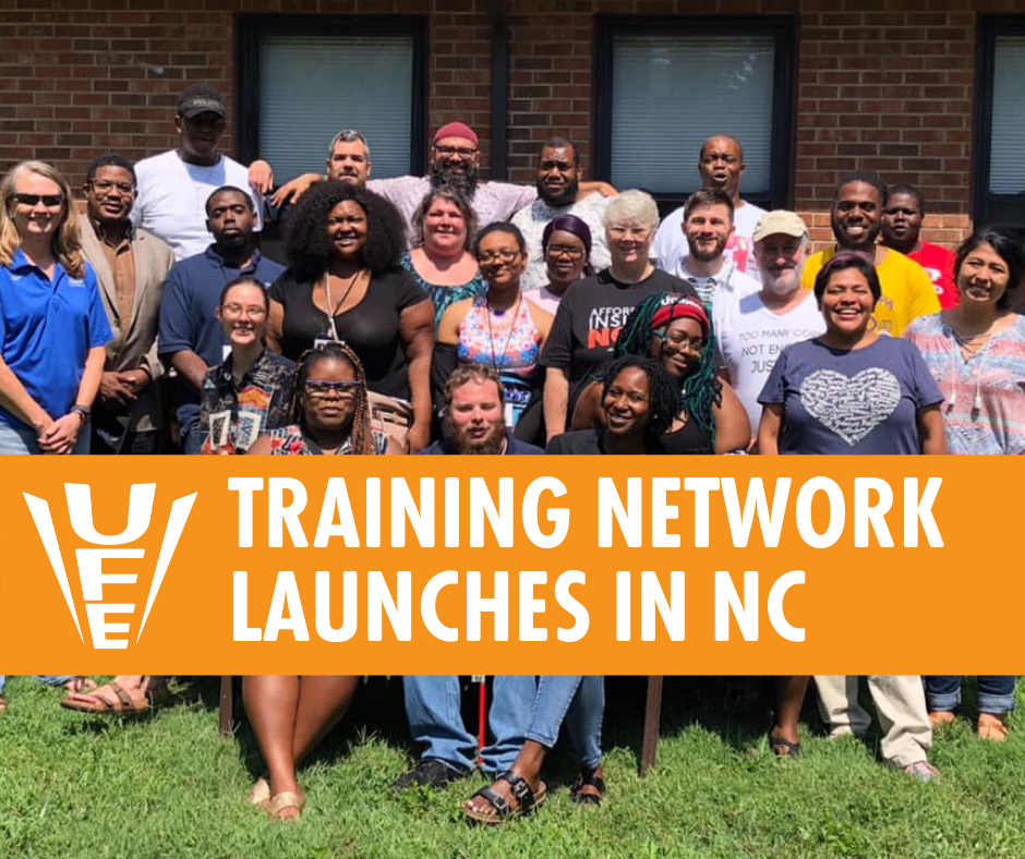 Training Network Launches in North Carolina - United for a Fair Economy