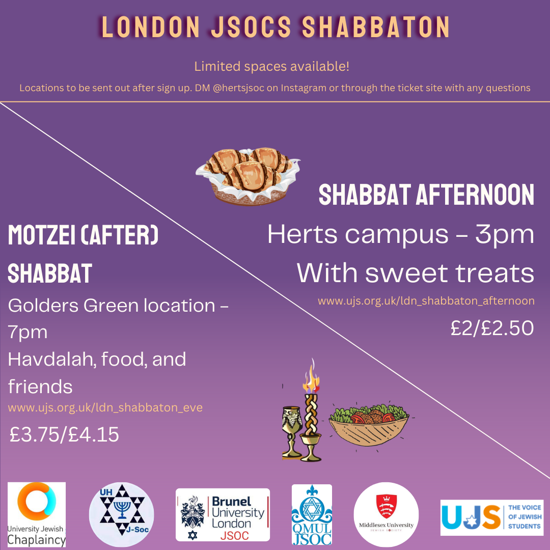 London JSOC shabbaton- evening event
