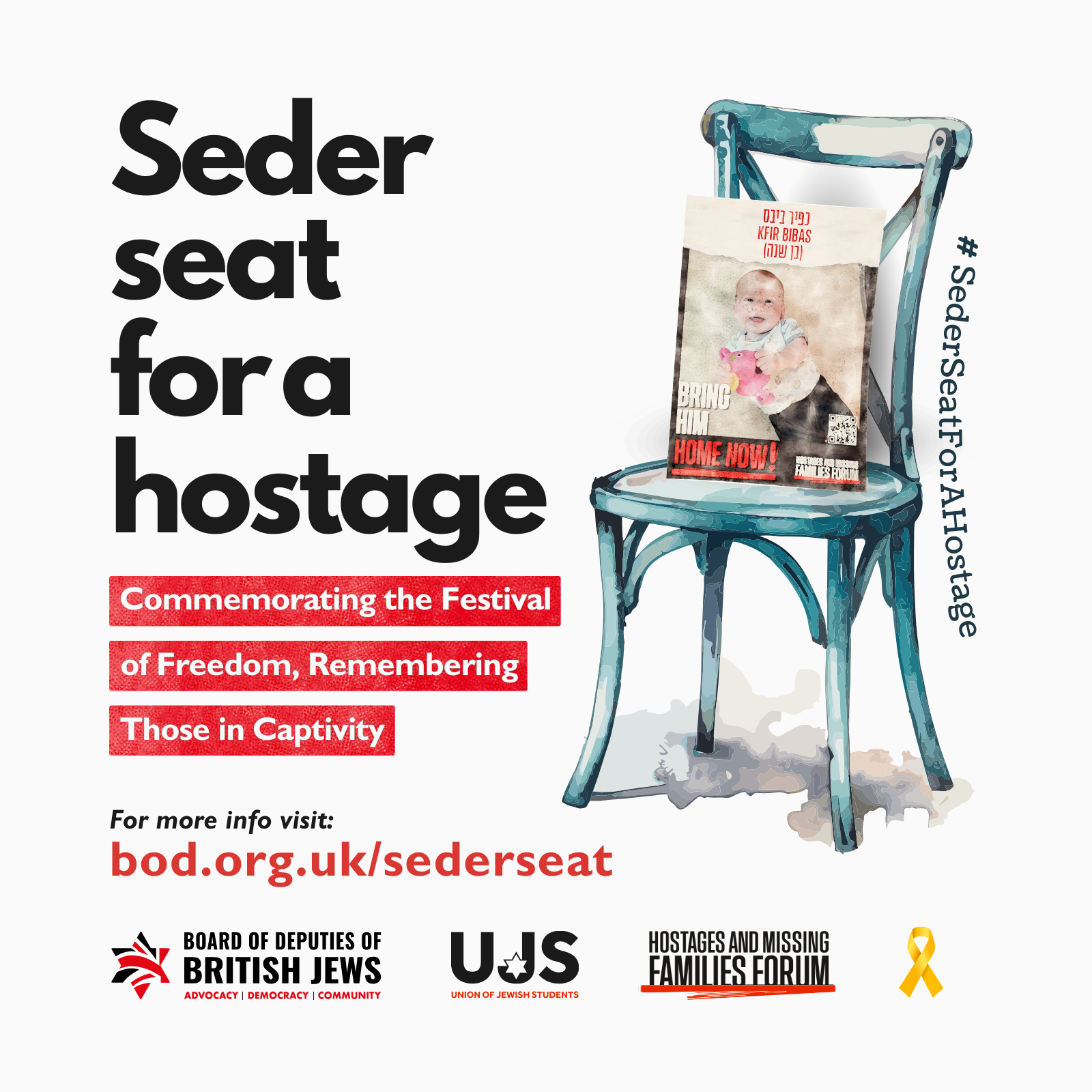 Save A Seat At Your Seder - UJS
