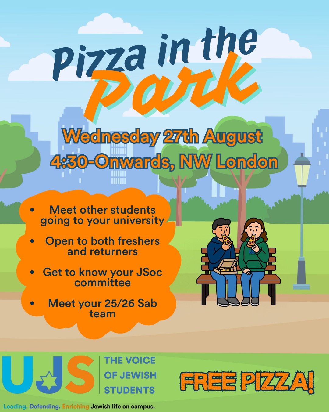 Pizza in the Park 2025 - UJS