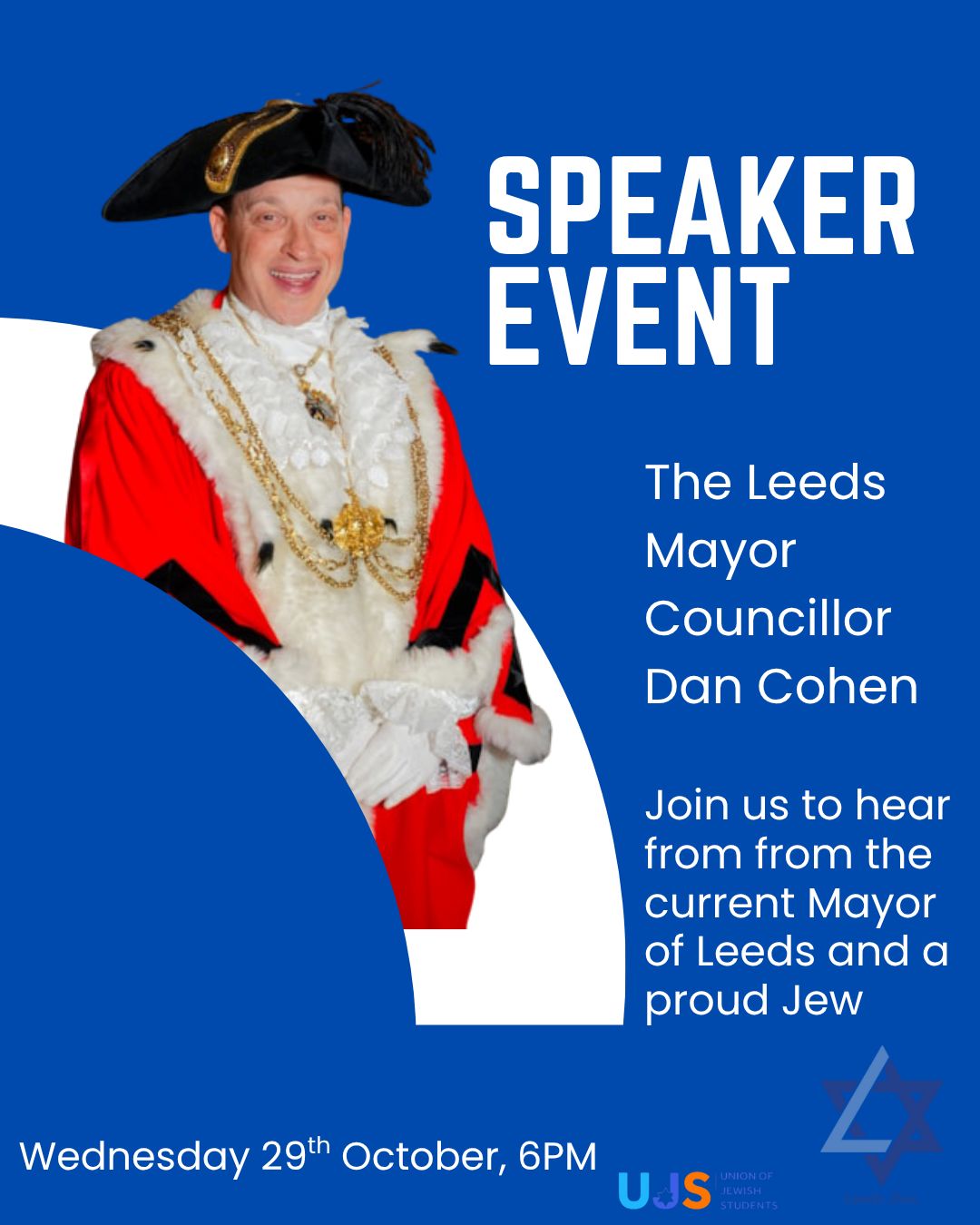 Leeds Mayor Councillor Dan Cohen - UJS