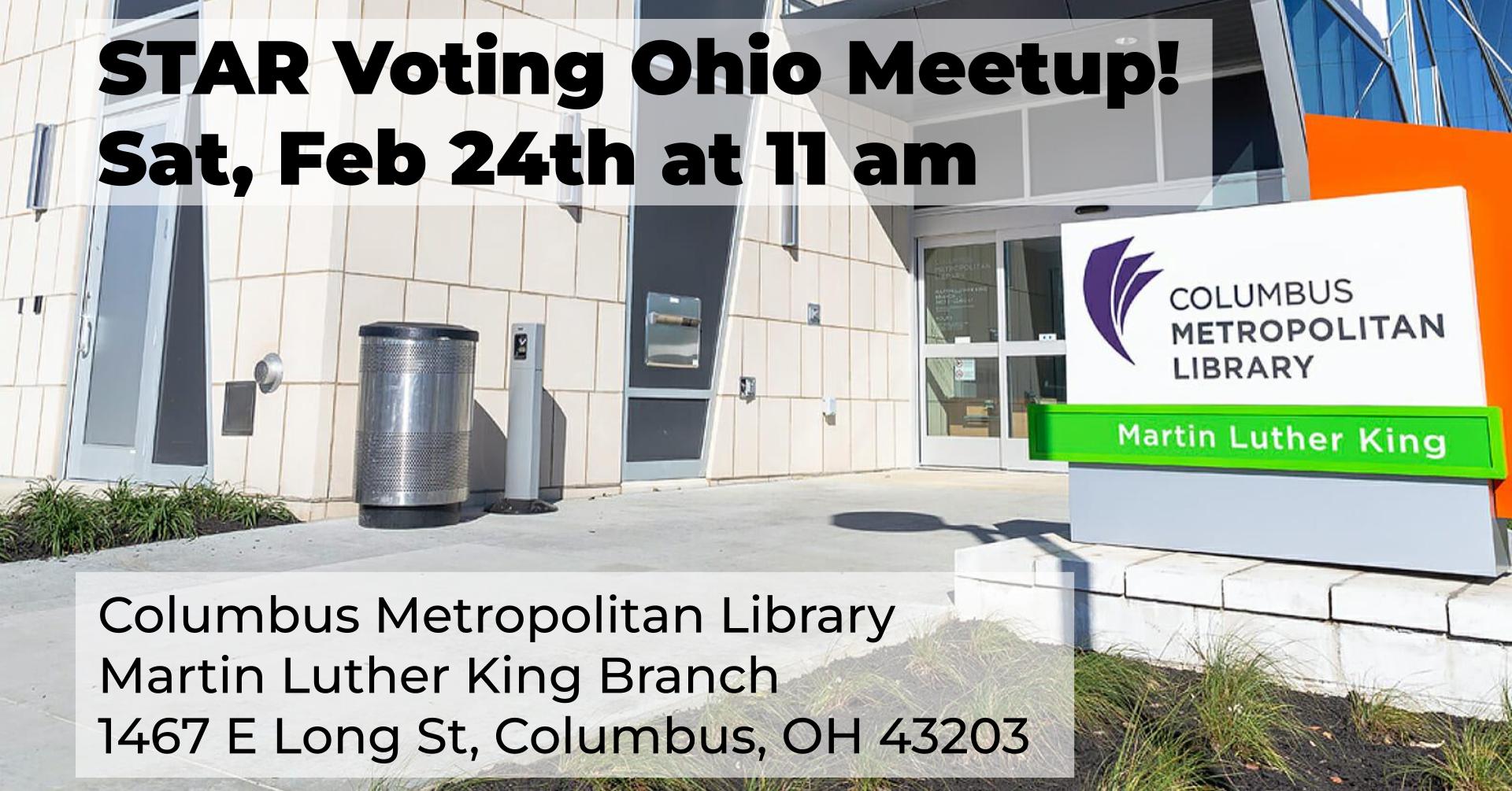 Ohio Meetup! - STAR Voting - STAR Voting