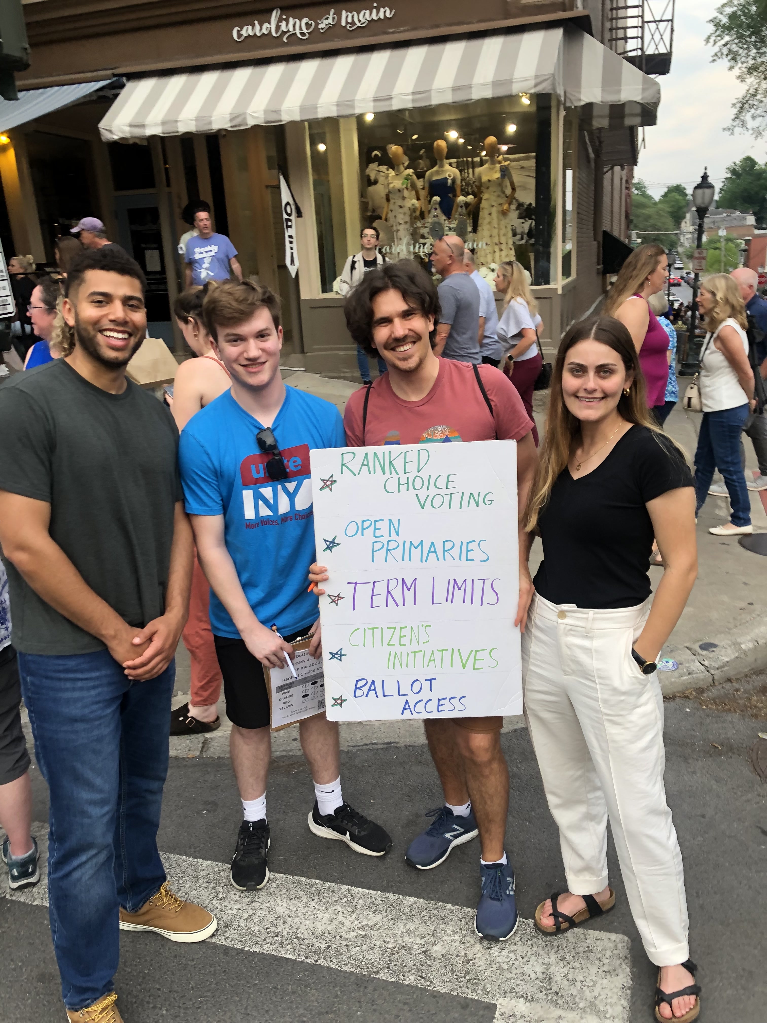 Albany Art on Lark Canvass - Unite NY