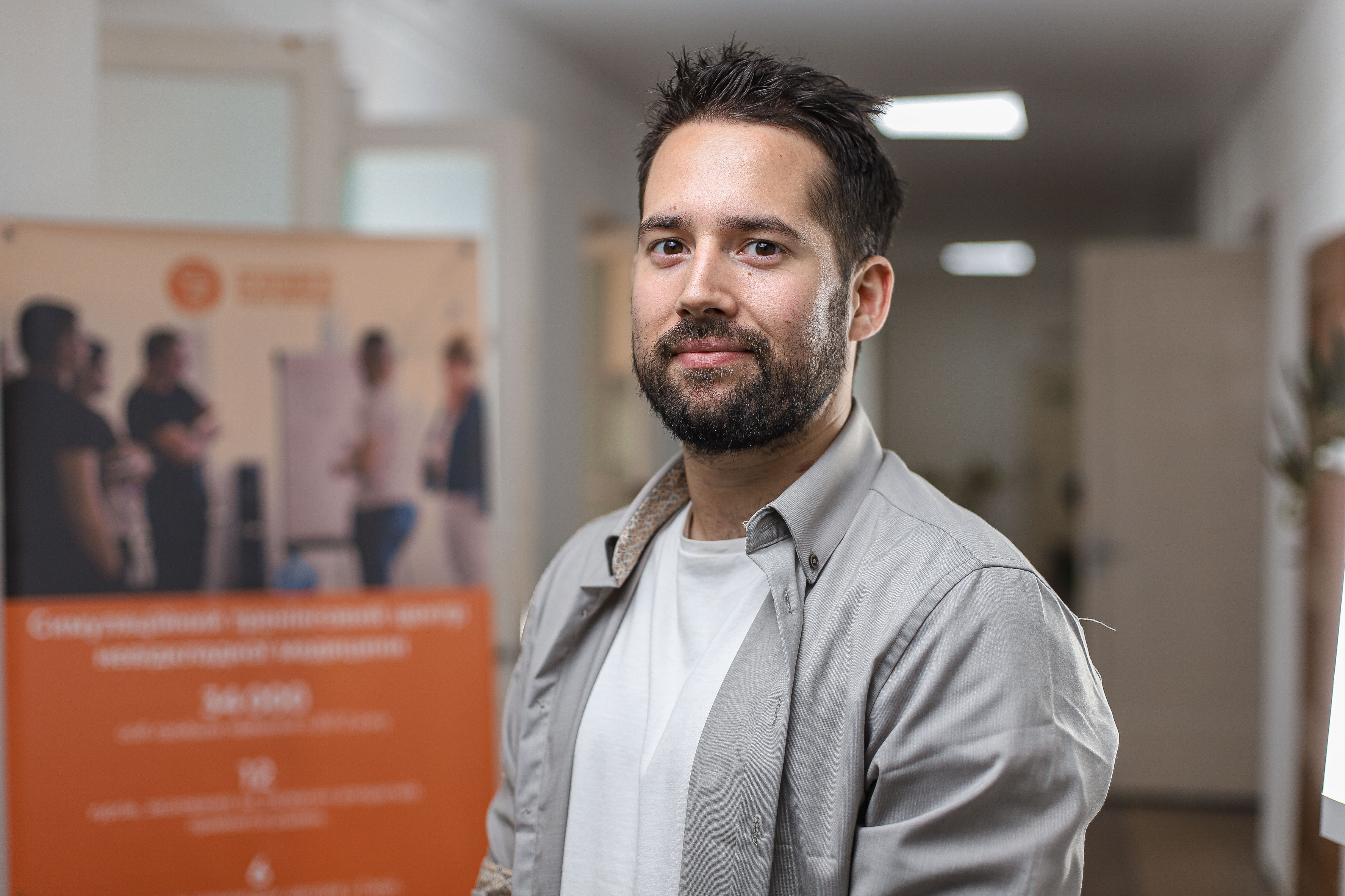 Pierre Catoire, formateur auprès des médecins ukrainiens