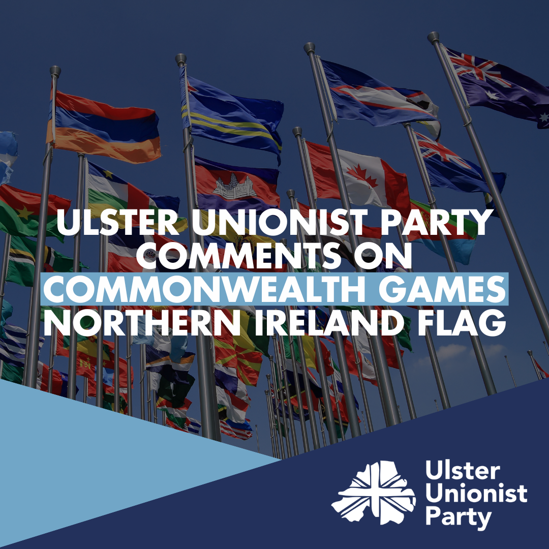 Ulster Unionist Party comments on Commonwealth Games Northern Ireland ...
