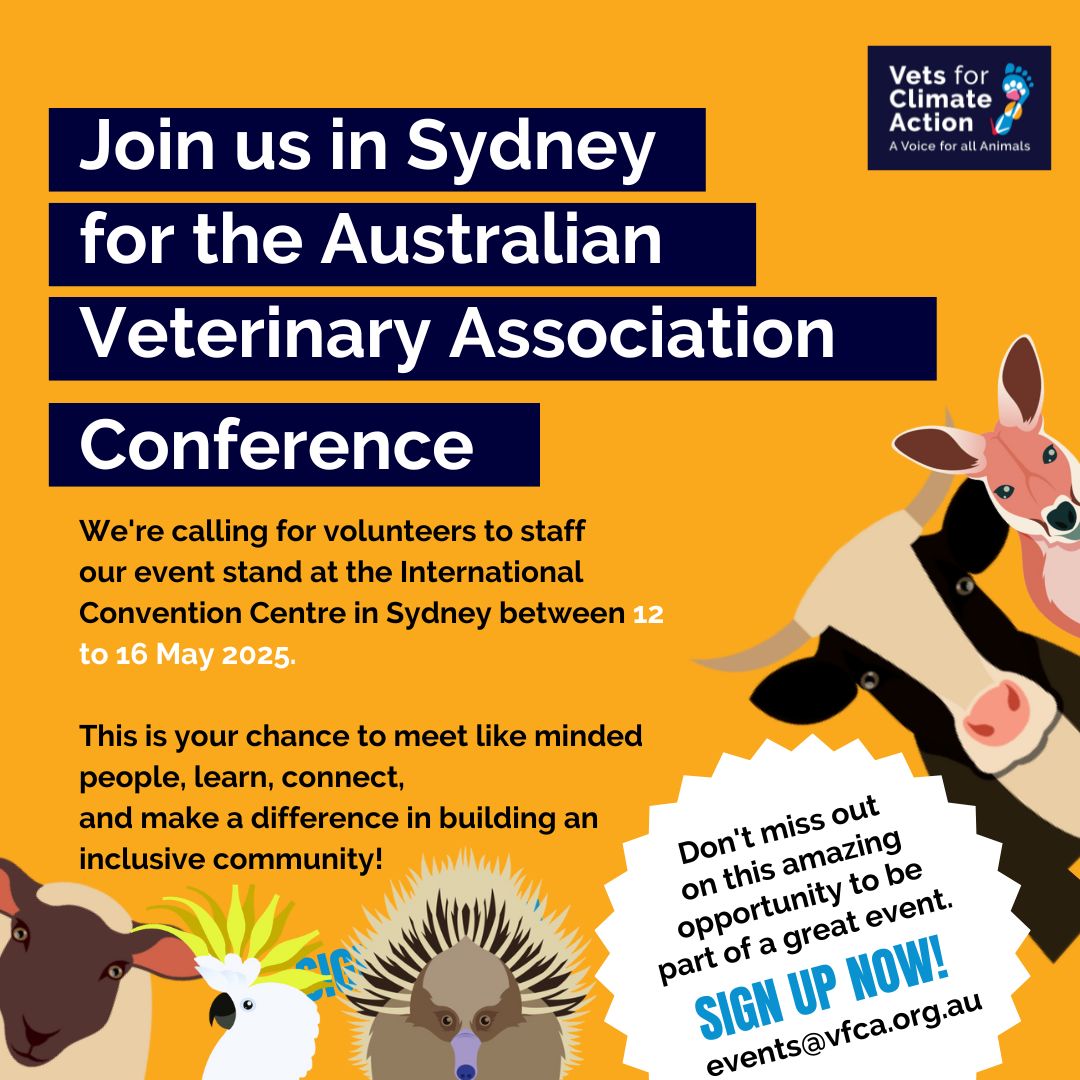 2025 AVA Conference in Sydney - Vets for Climate Action
