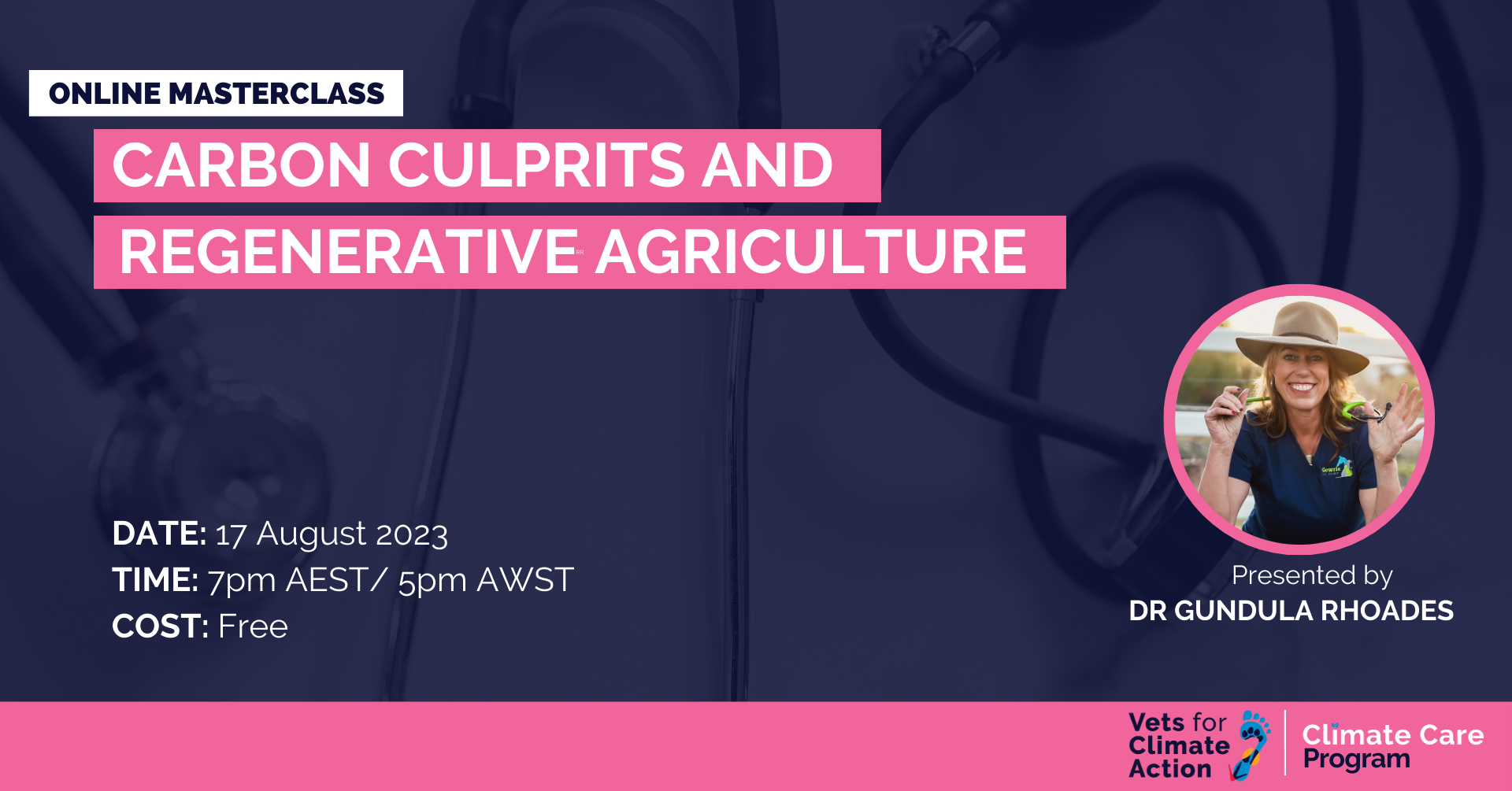 Masterclasses - Vets for Climate Action