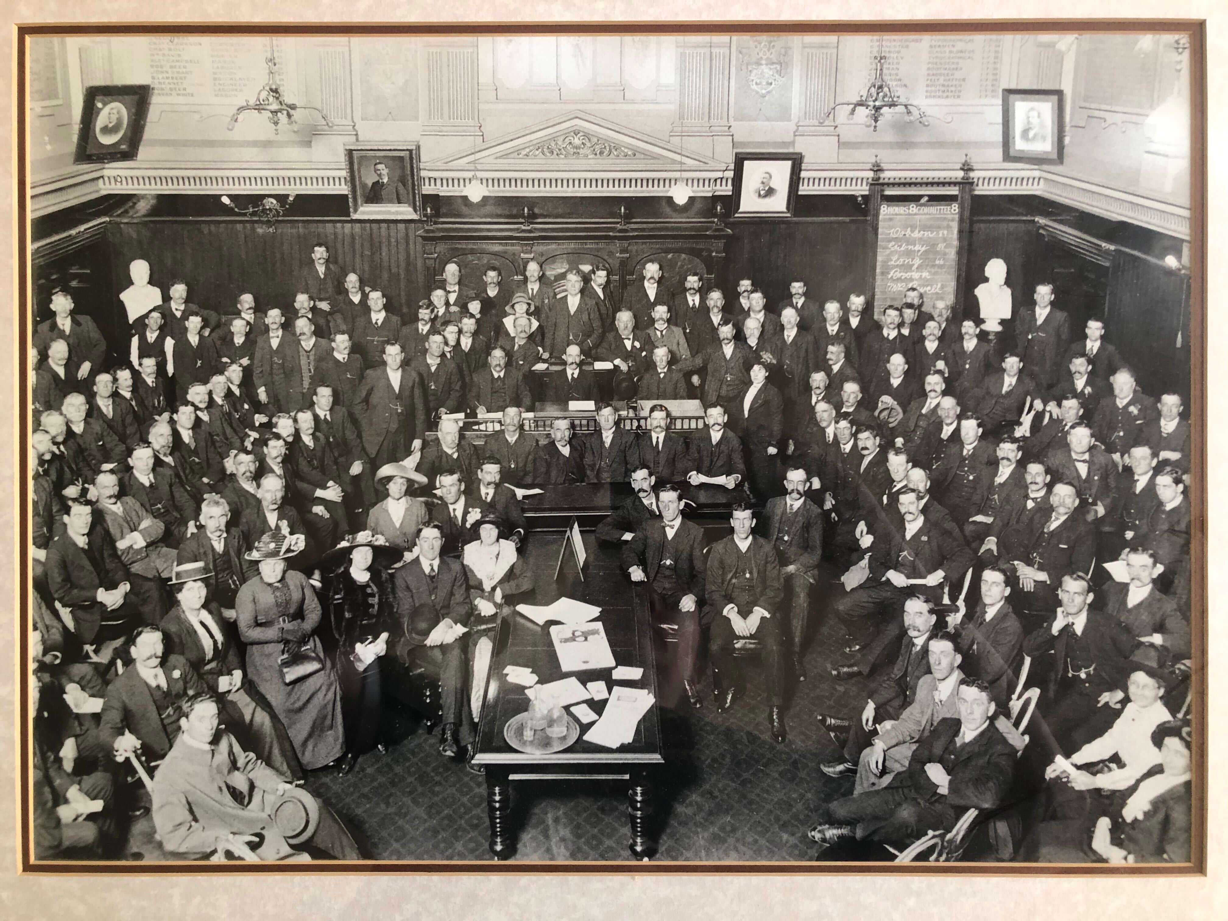 Victorian Trades Hall history