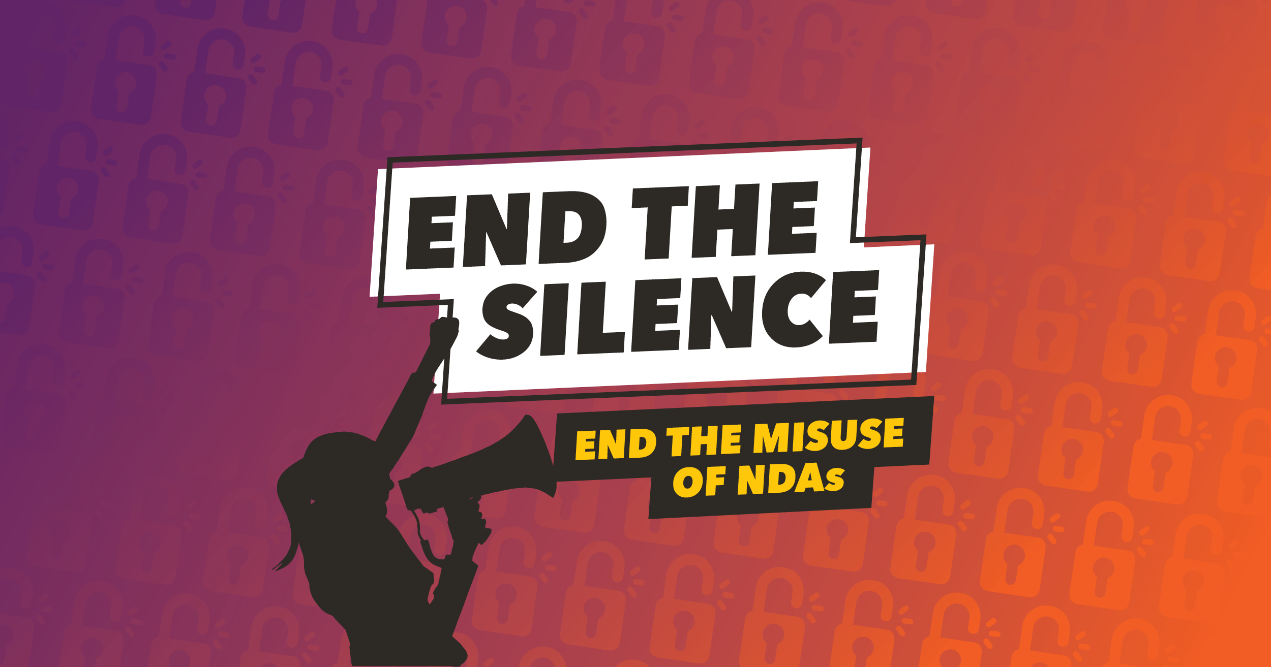 End the Silence, End the Misuse of NDAs - Online Campaign Launch