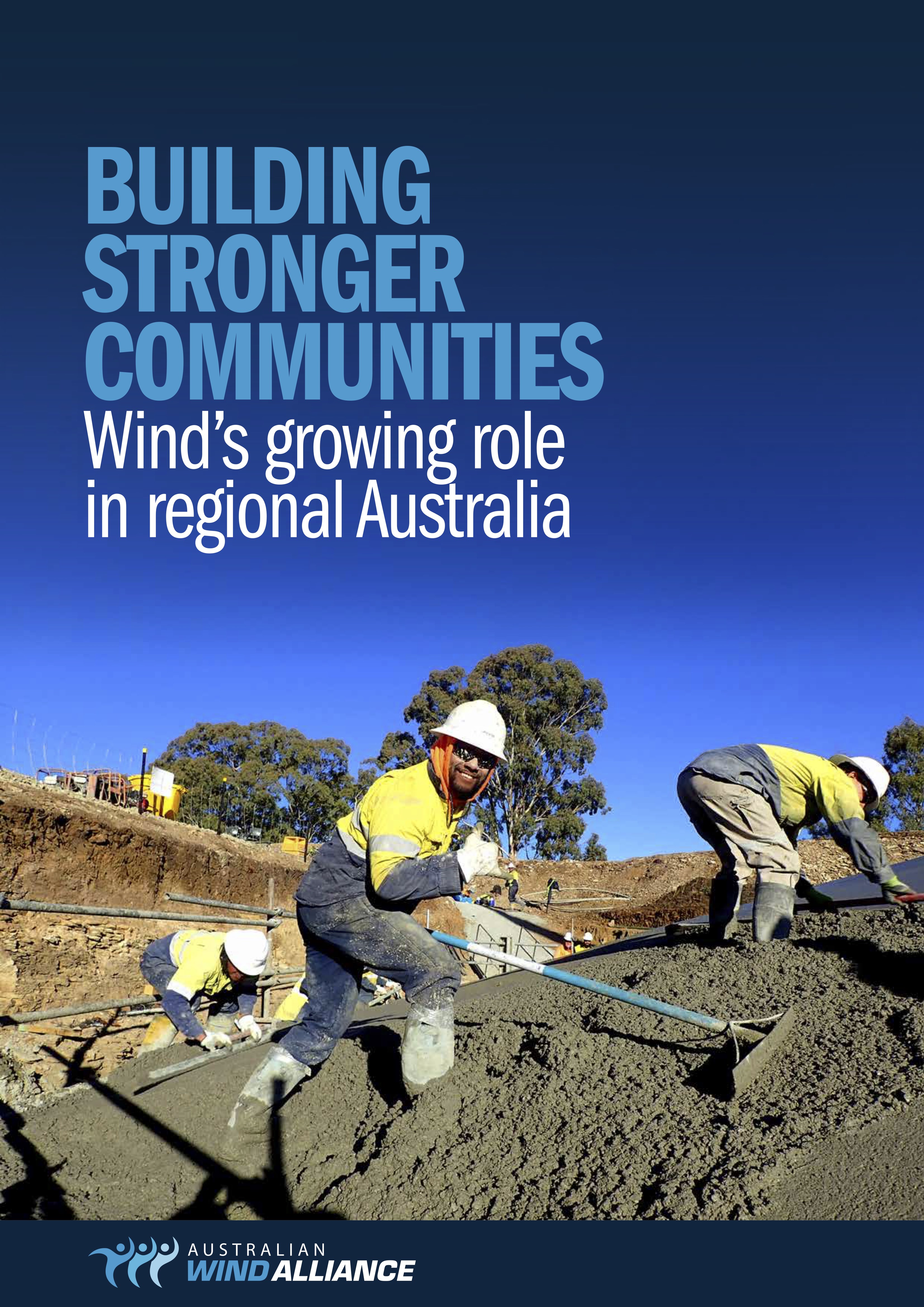 Building Stronger Communities report – Wind's growing role in regional ...