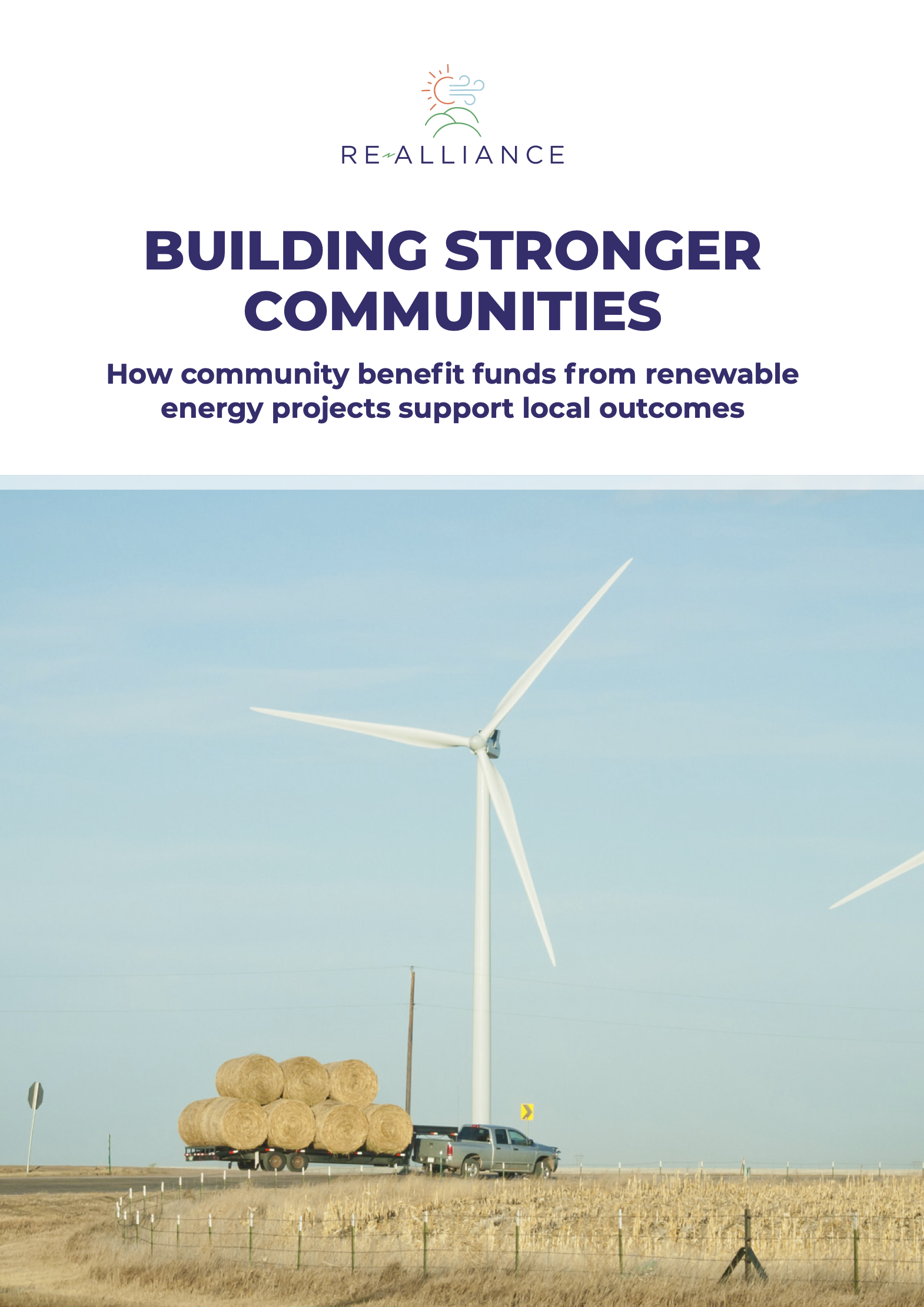 Building Stronger Communities report – Community benefit funds - RE-Alliance