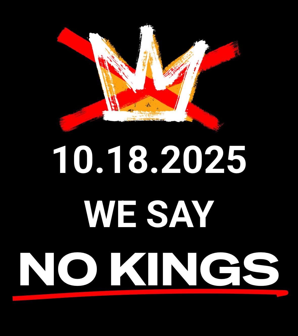 No Kings Protest - October 18 - Village Independent Democrats