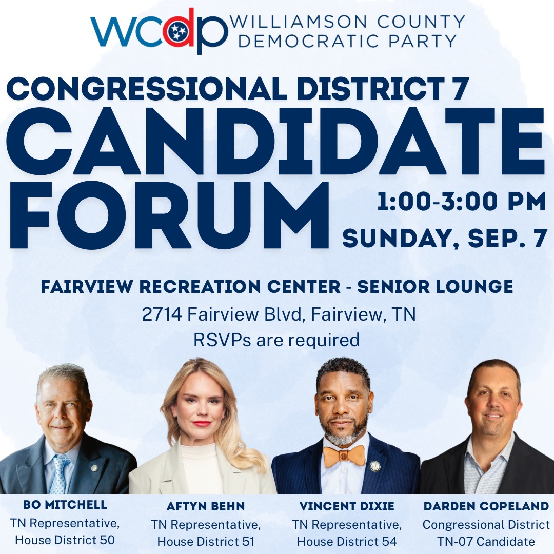 WCDP Events - Williamson County Democratic Party