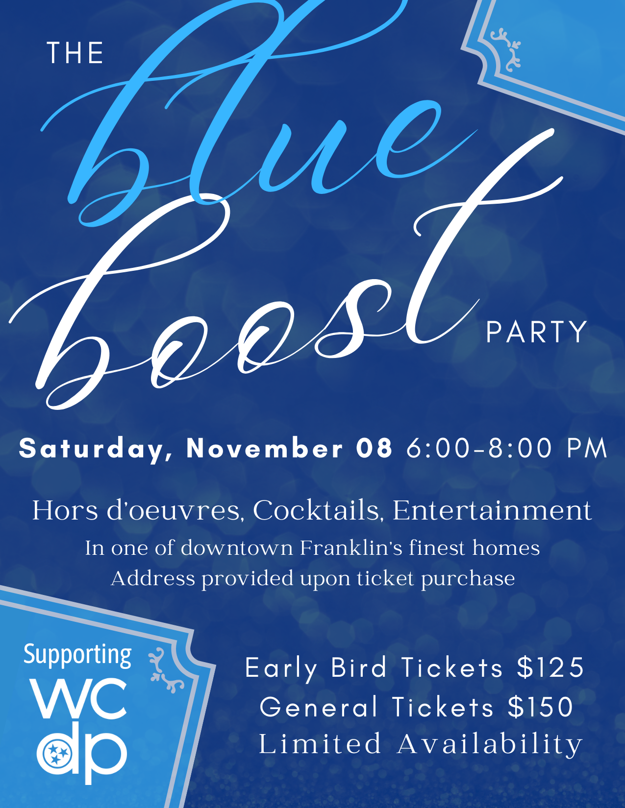 Blue Boost Fundraiser - Williamson County Democratic Party